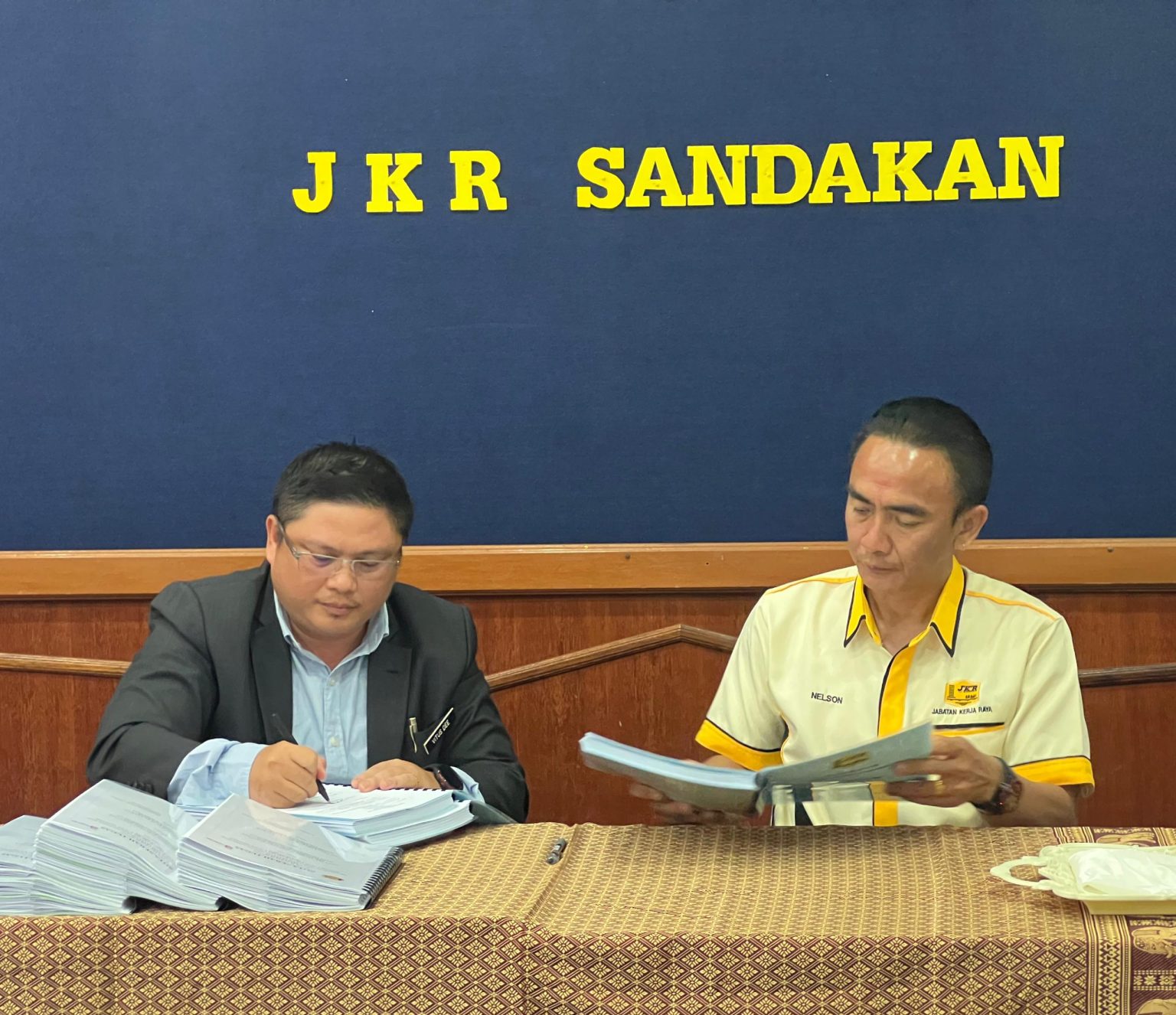 Majlis Penyerahan Nota Serah Tugas Jurutera Bahagian Sandakan – Jabatan ...