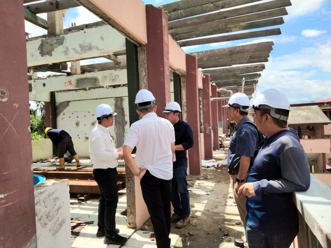 Pemeriksaan Dan Mesyuarat Tapak Projek Pembaikan Struktur Bangunan SK ...